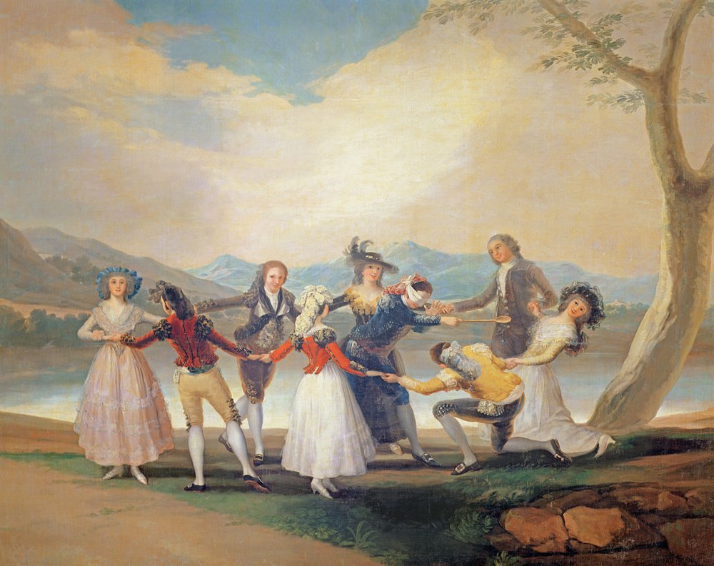 Blind Man's Buff, 1788-9 (gobelin karikatúra) (vázlatot lásd 61070)